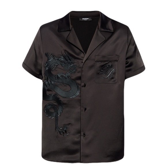 Balmain | Shirts | Balmain Dragon Blended Rare Shirt | Poshmark